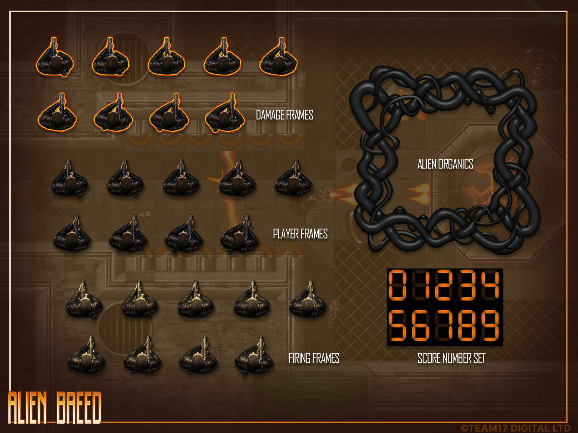 ArtStation - Alien Breed Mobile/Vita/PS3 Character frame & Drop Ship ...