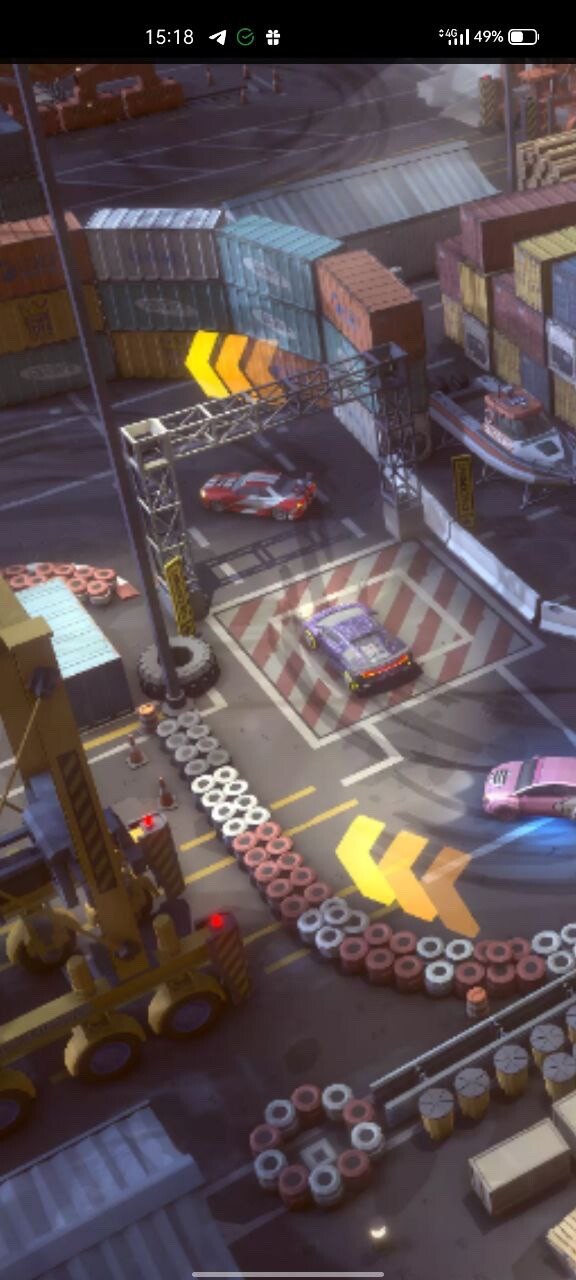 ArtStation - Bazinga: Race drift (parking)