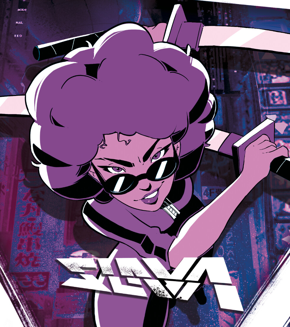 ArtStation - SLAYA-Book Cover