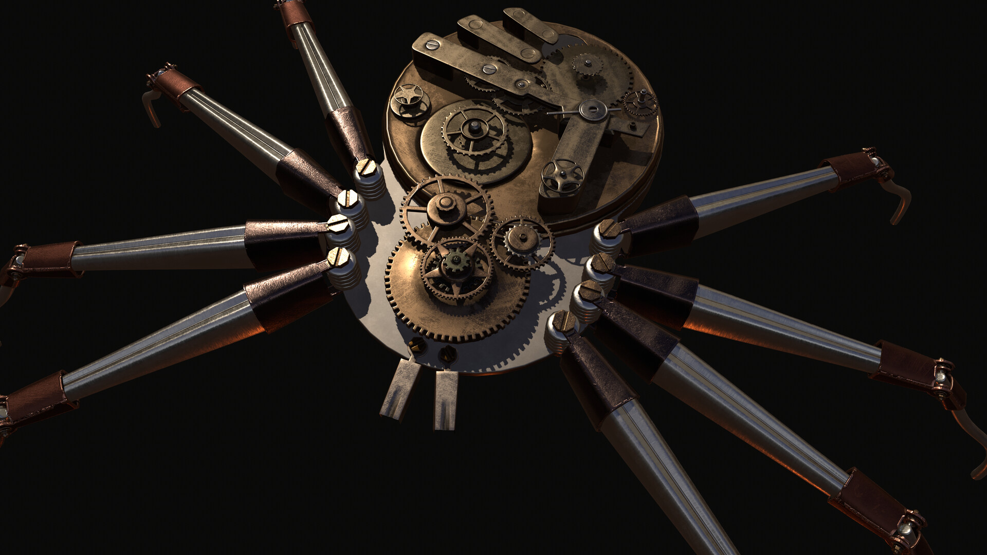 ArtStation - steampunk spider