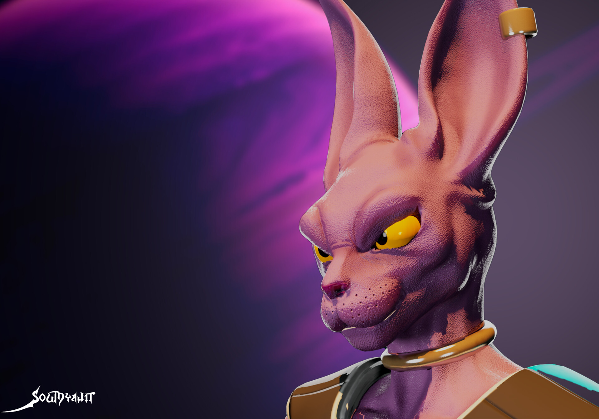 ArtStation - Lord Beerus 3D | Fan Art