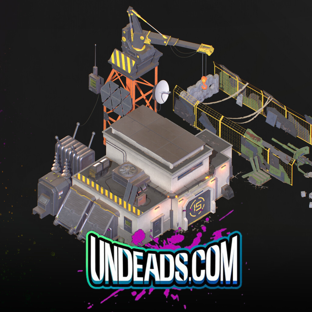 ArtStation - UNDEADS | BUILDING ARMORY