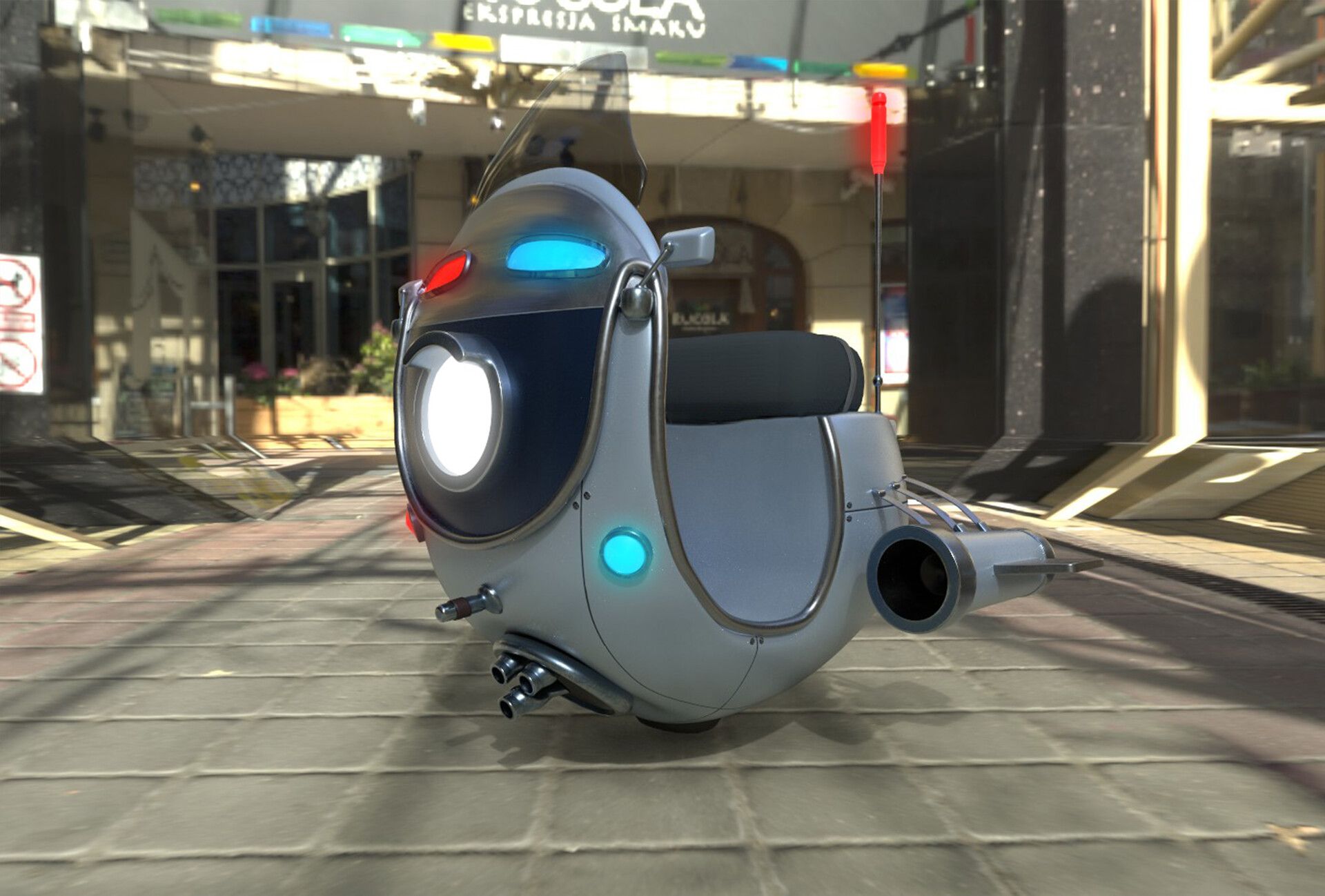 ArtStation - SCI-FI SCOOTER