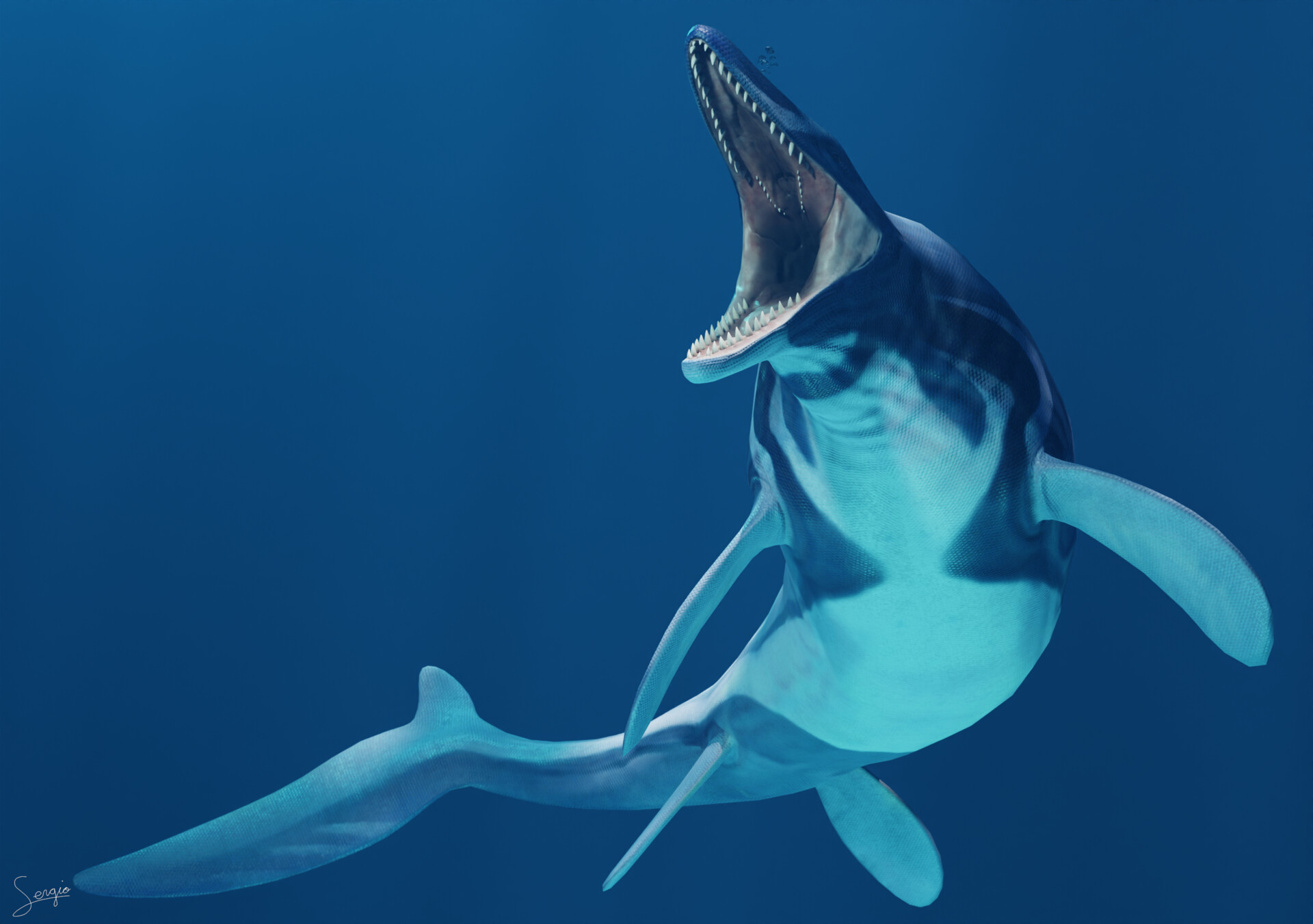 ArtStation - Mosasaurus Hoffmannii