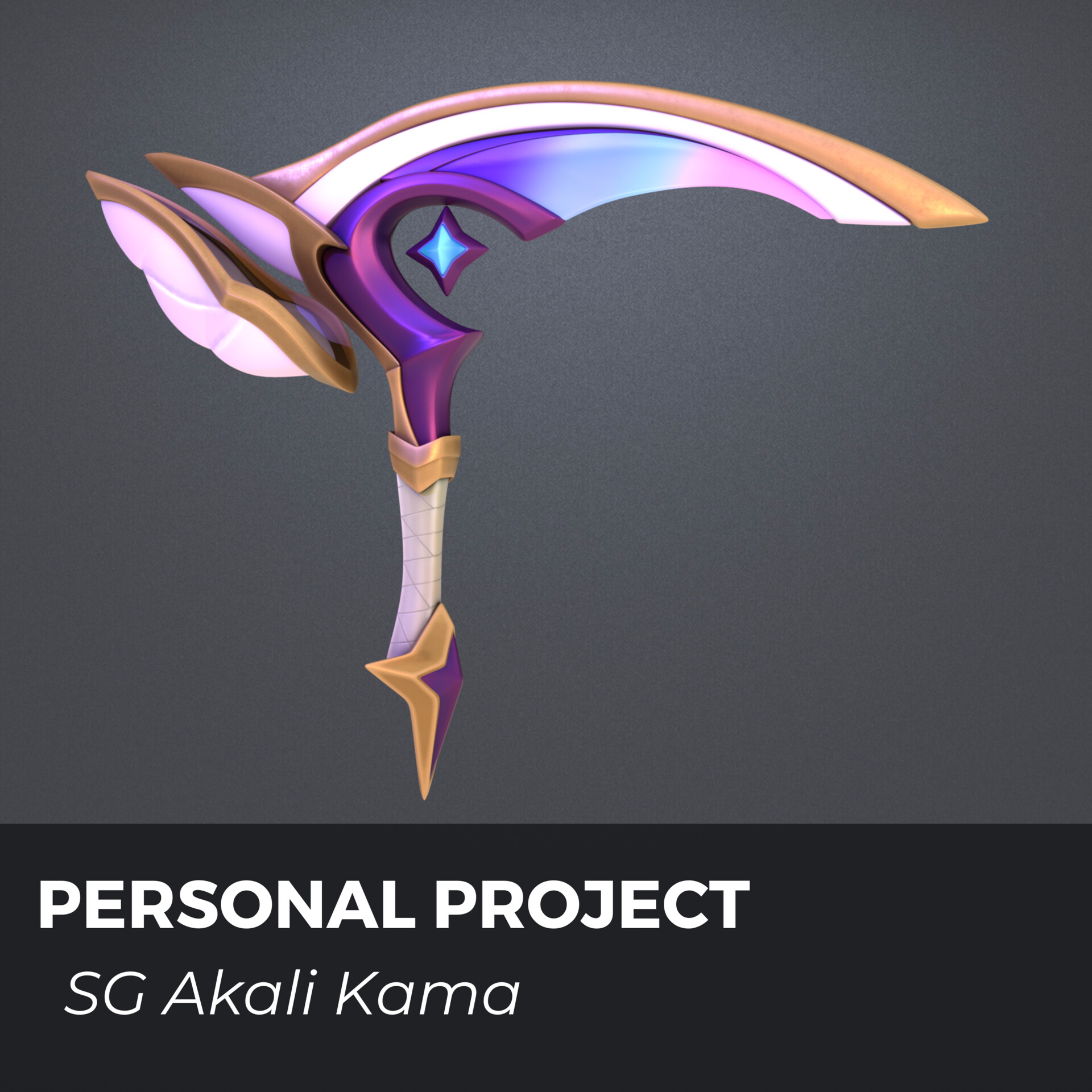 ArtStation - Star Guardian Akali KAMA (Fanart)