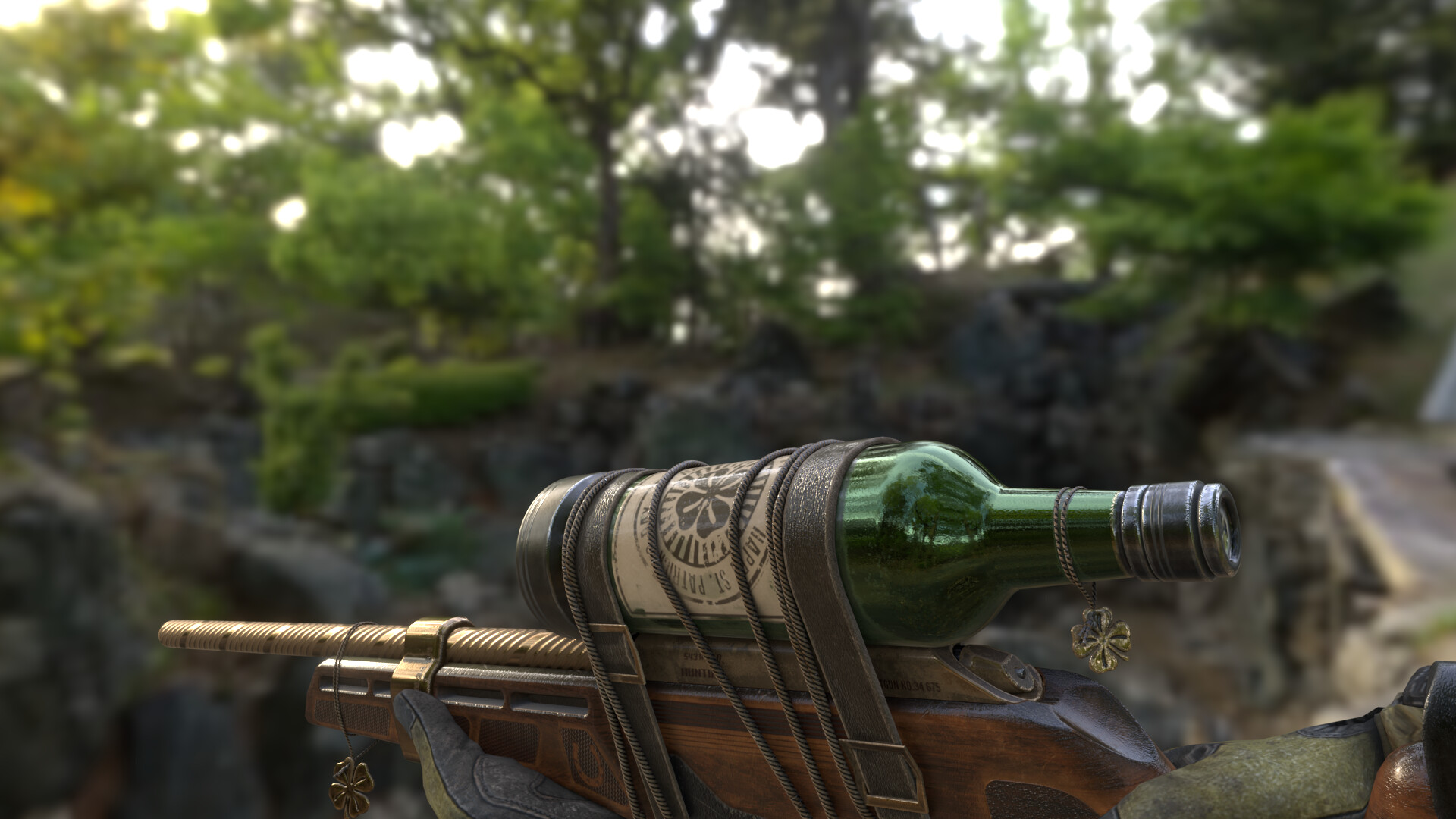 ArtStation - Irish Rifle: Stylized Weapon animation sequence