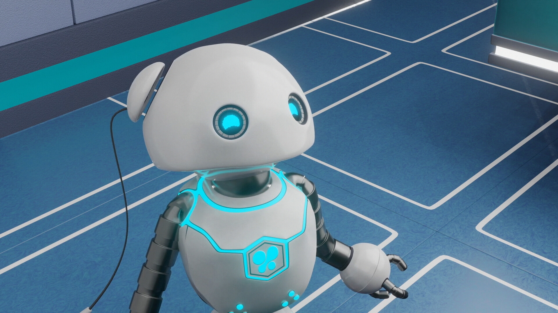 ArtStation - Theseus' Droid - Animation short