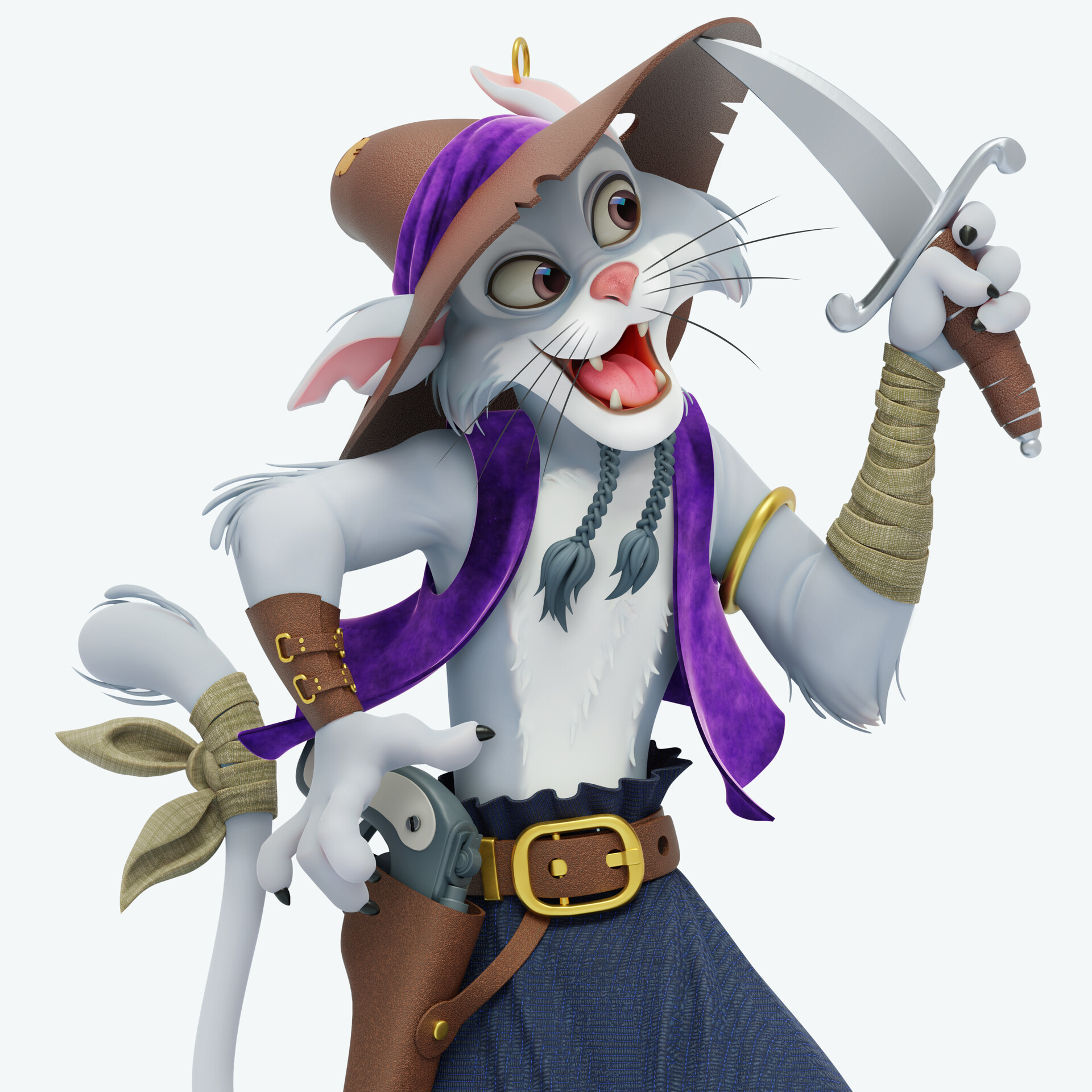 ArtStation - Bandit Cat