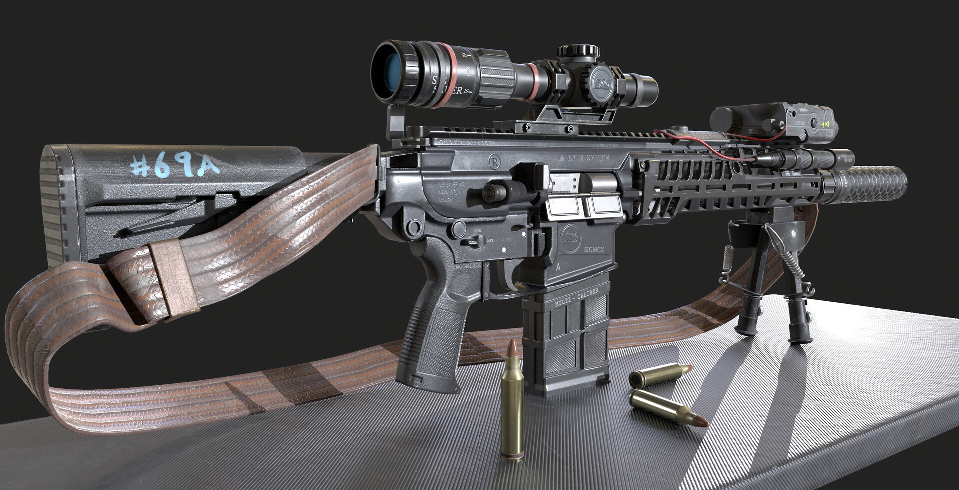 ArtStation - sig sauer gun