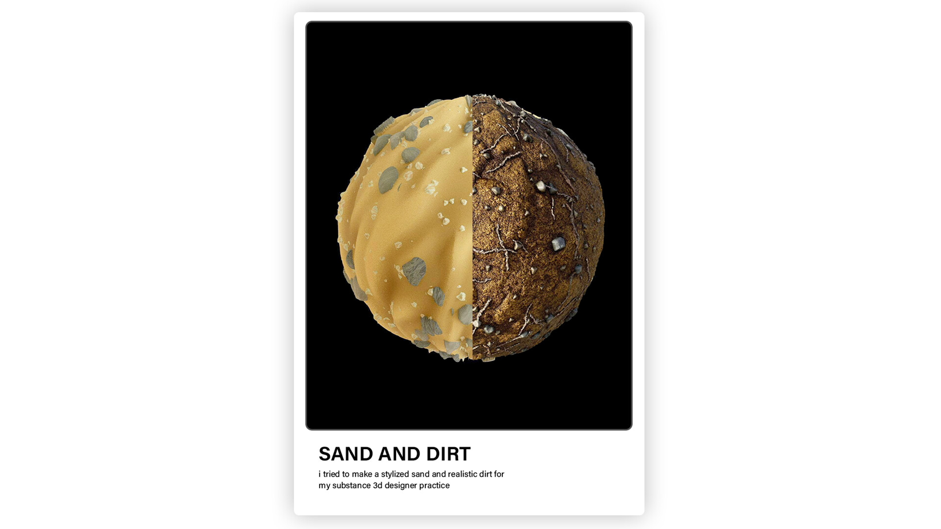 ArtStation - Sand and Dirt