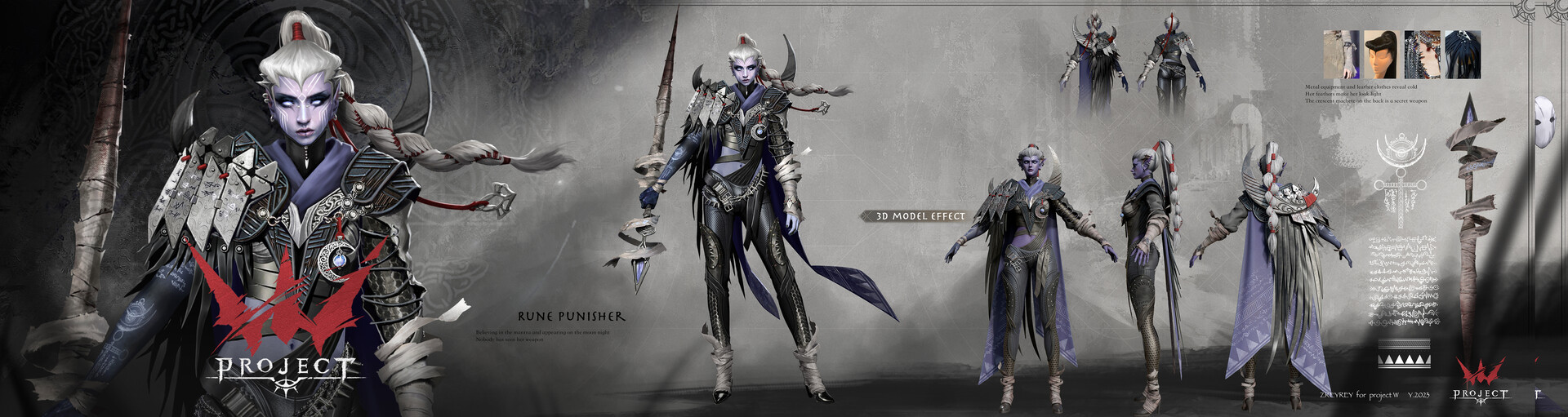 ArtStation - Project-W Character