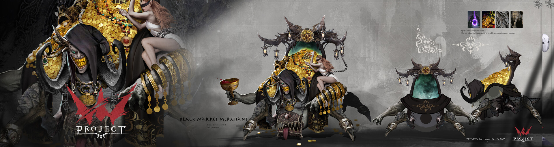 ArtStation - Project-W Character