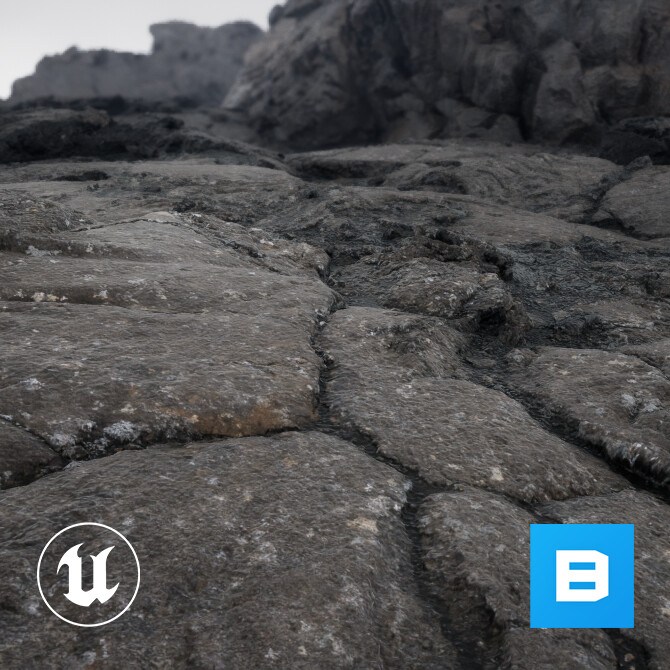 ArtStation - Rock(WIP) UE5.2.0