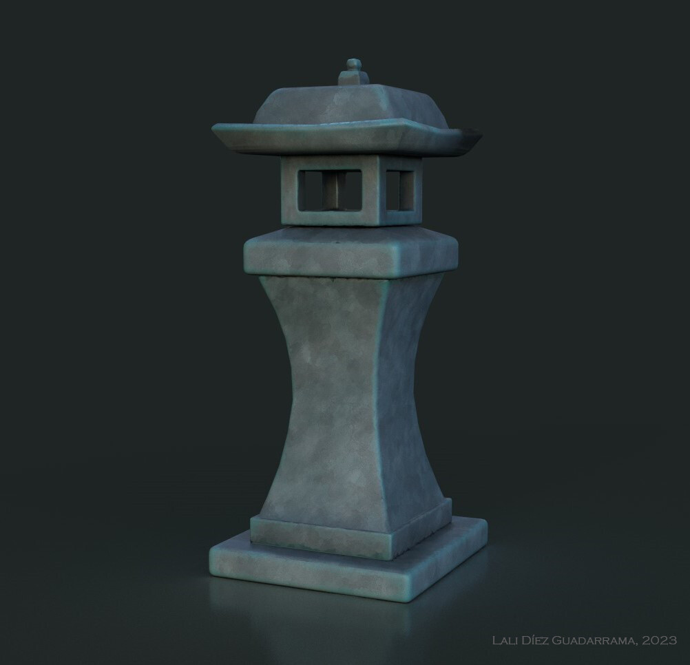 ArtStation - Chinese Temple Lantern