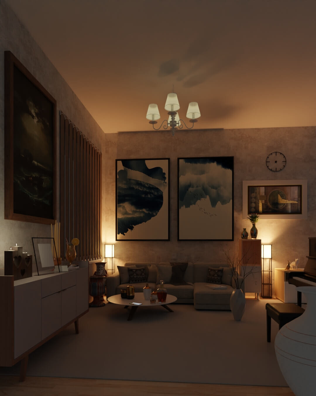 ArtStation - Estudo de Cena (interior)