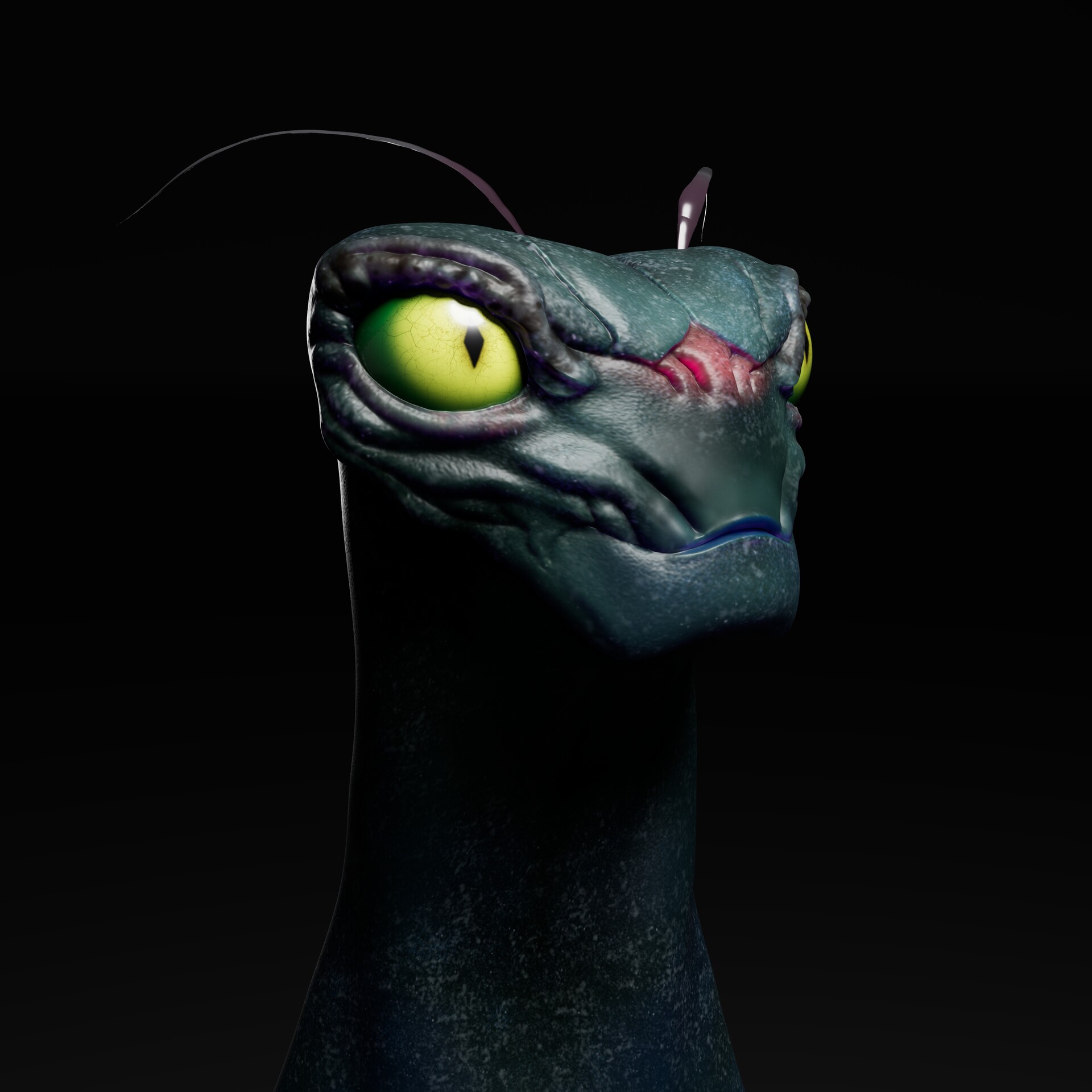 ArtStation - Project Creature - Sitari - Monster