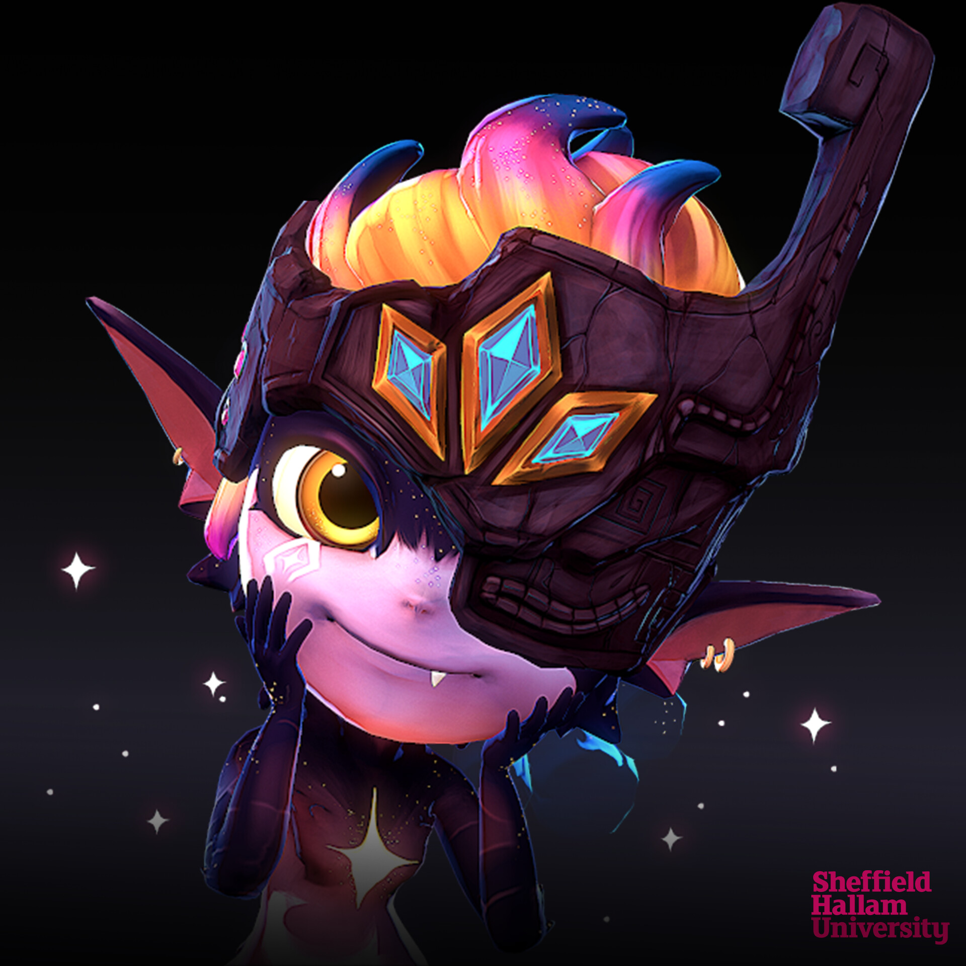 ArtStation - Midna Galaxy Skin