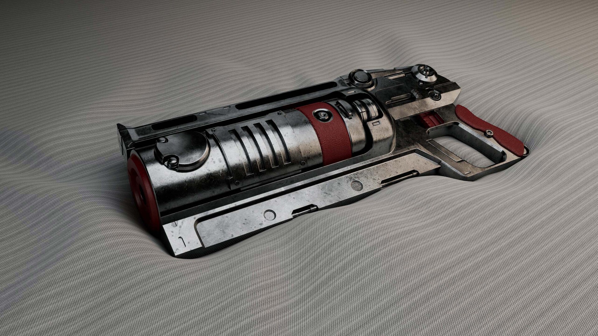 ArtStation - A SciFi Gun