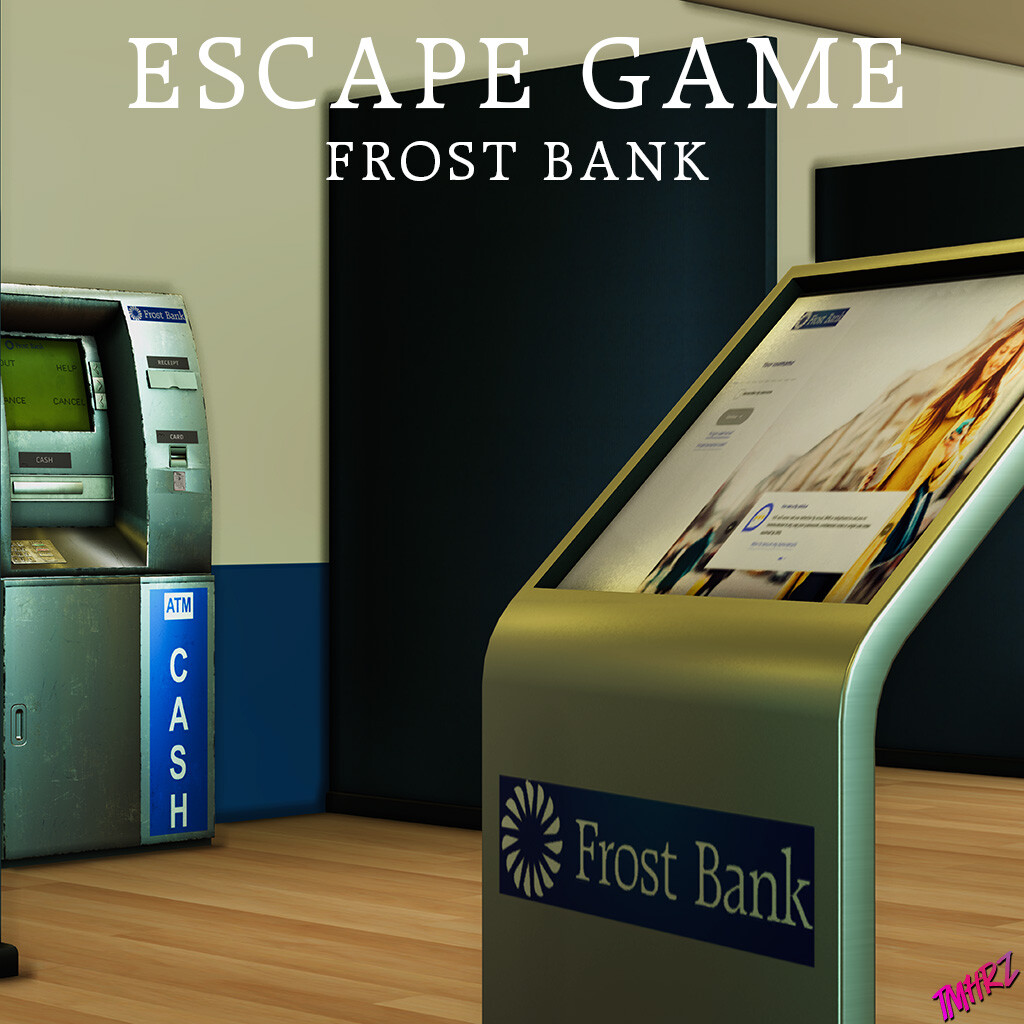 ArtStation - Escape Game "Frost Bank"
