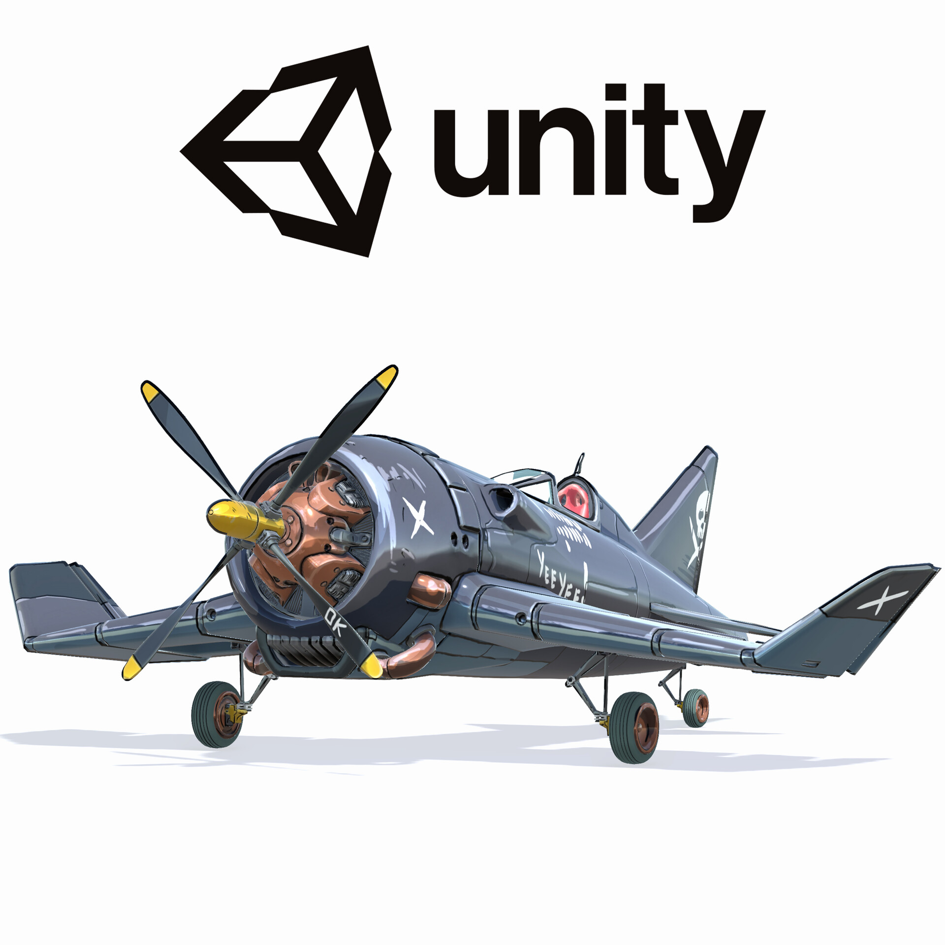 ArtStation - Corsair Airplane