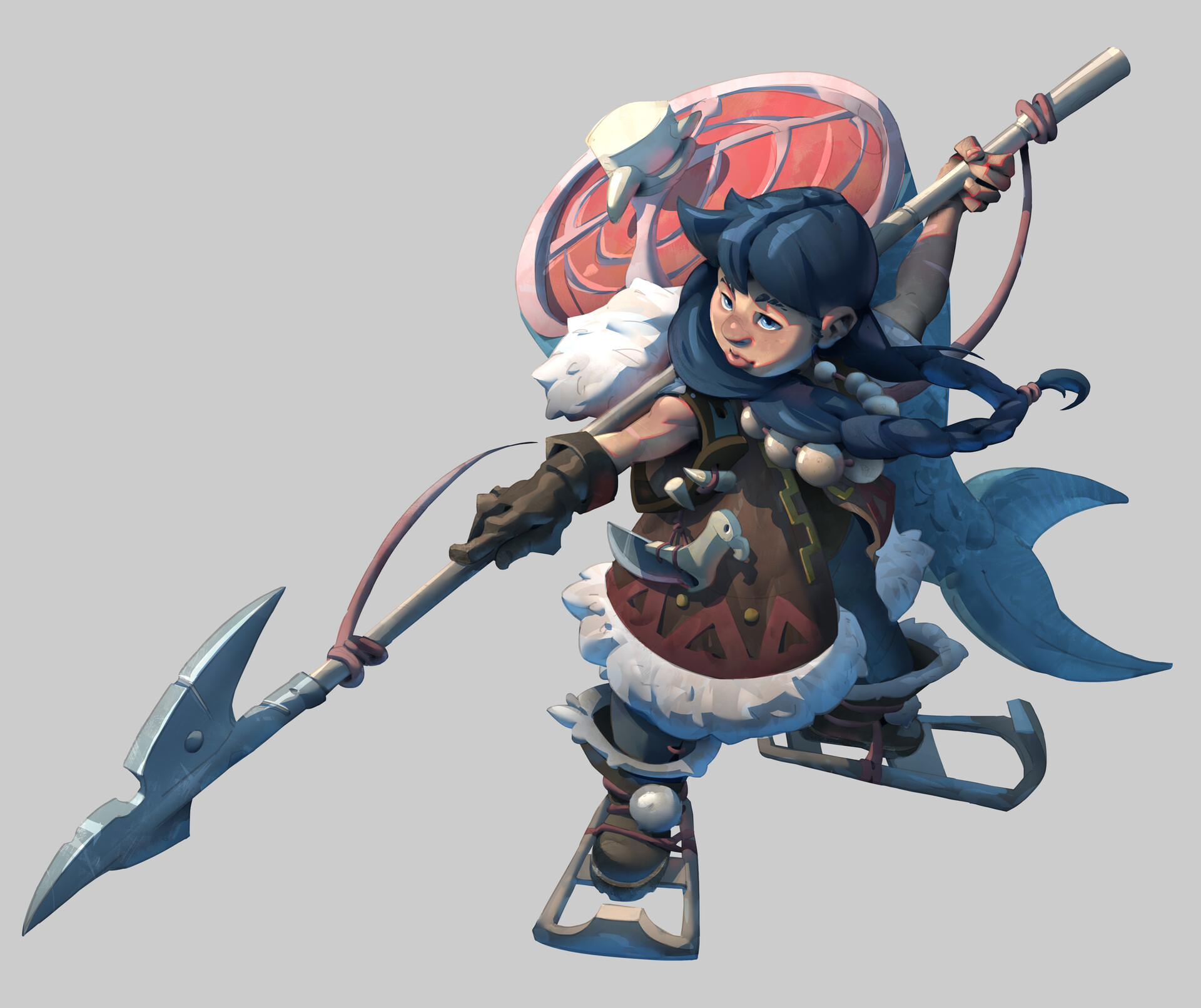 ArtStation - Character Design - Inuit Kid