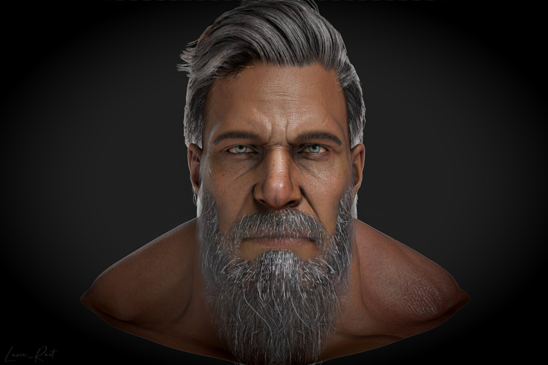 ArtStation - Men's haircut