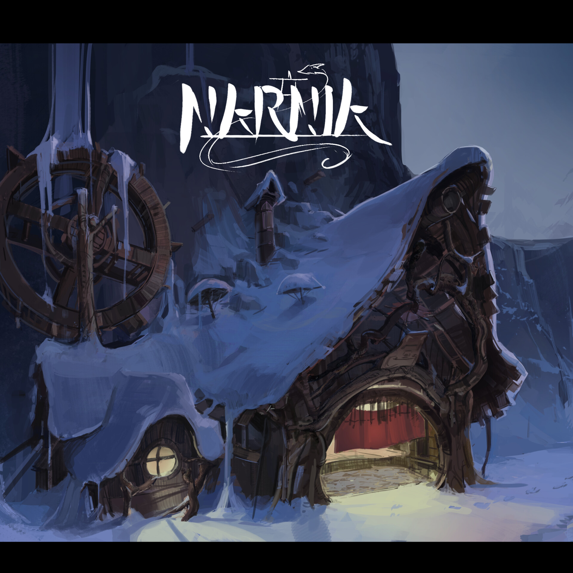 ArtStation - Narnia Reimagined - Mr. Tumnus' Hideout