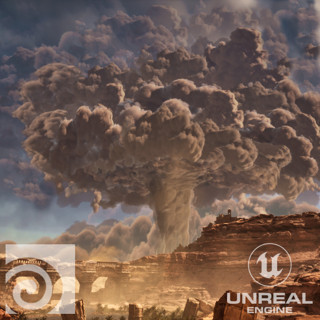 ArtStation - Tornado VFX Breakdown - Dust in The Wind