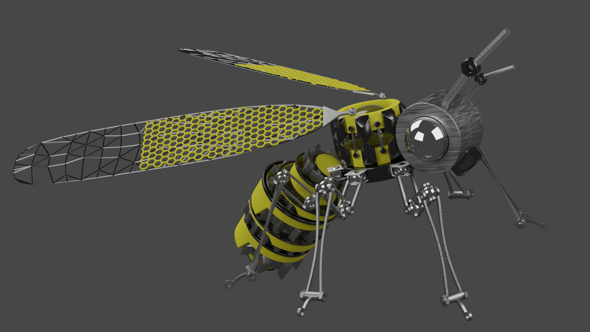 ArtStation - Mechanical bee