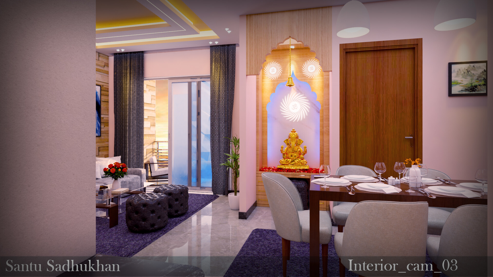 ArtStation - 3d interior design