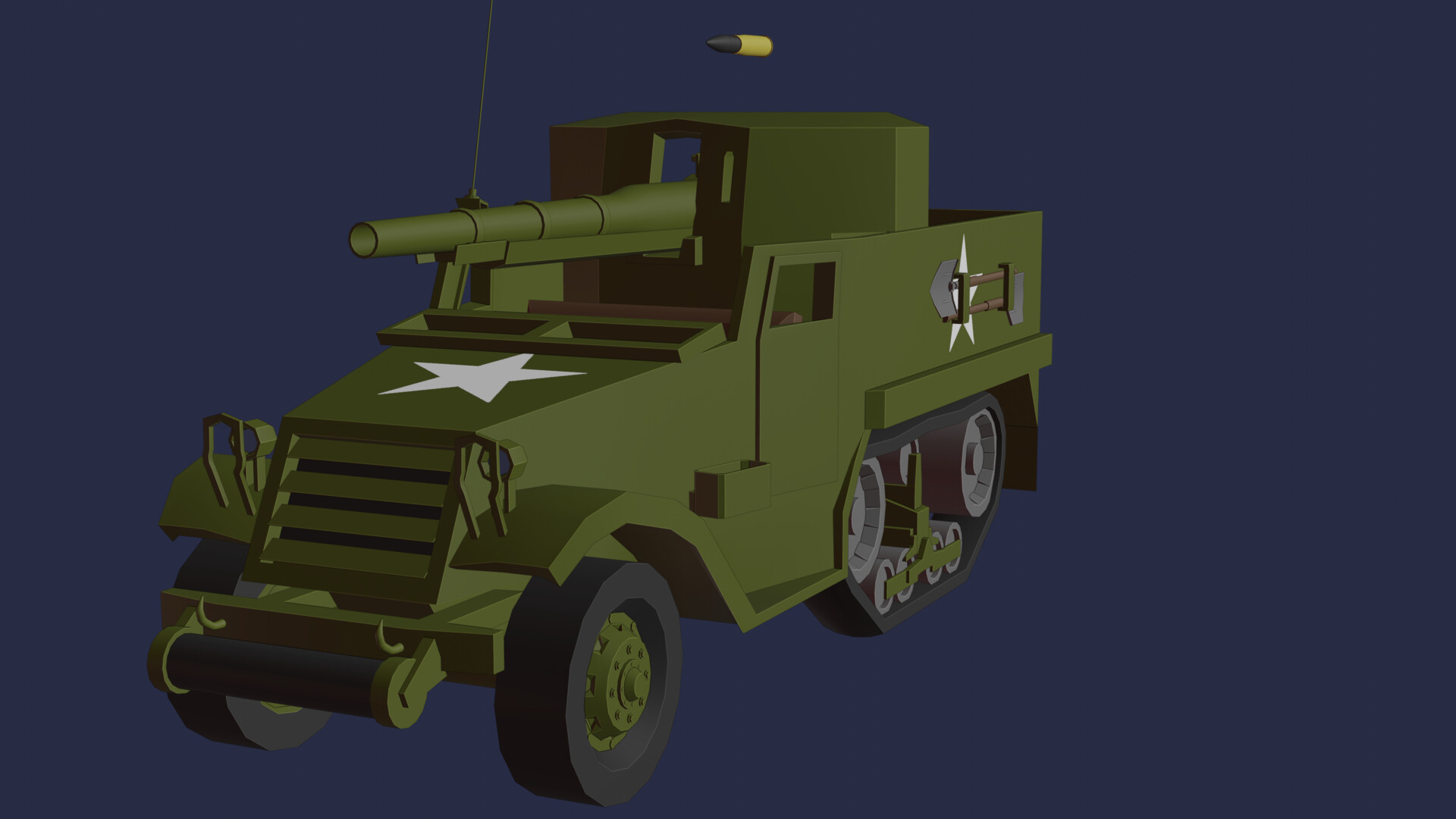 ArtStation - M3 GMC Halftrack