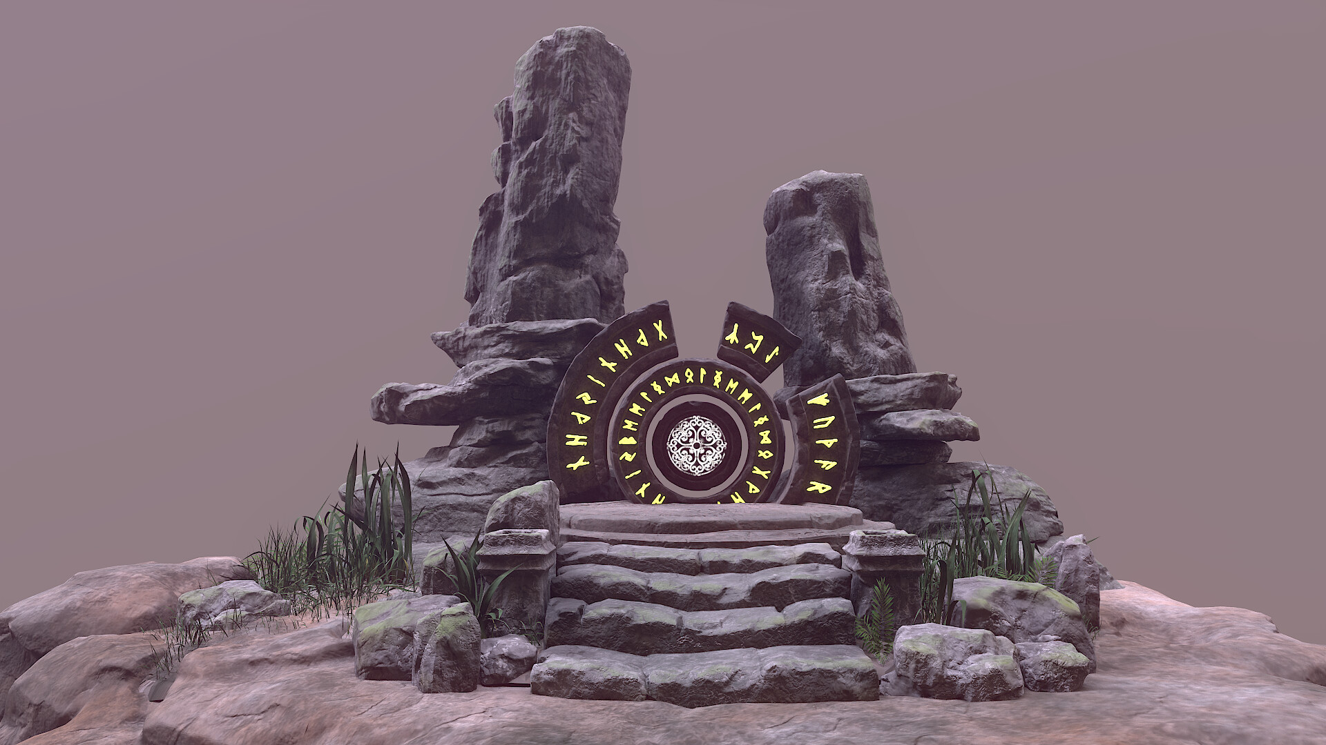 ArtStation - Stone Portal