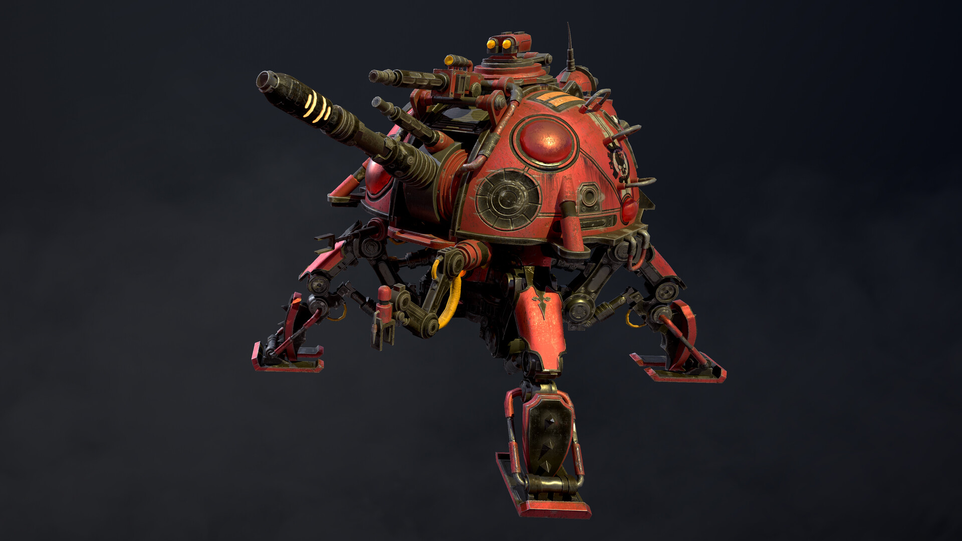 ArtStation - Warhammer 40k Onager Dunecrawler