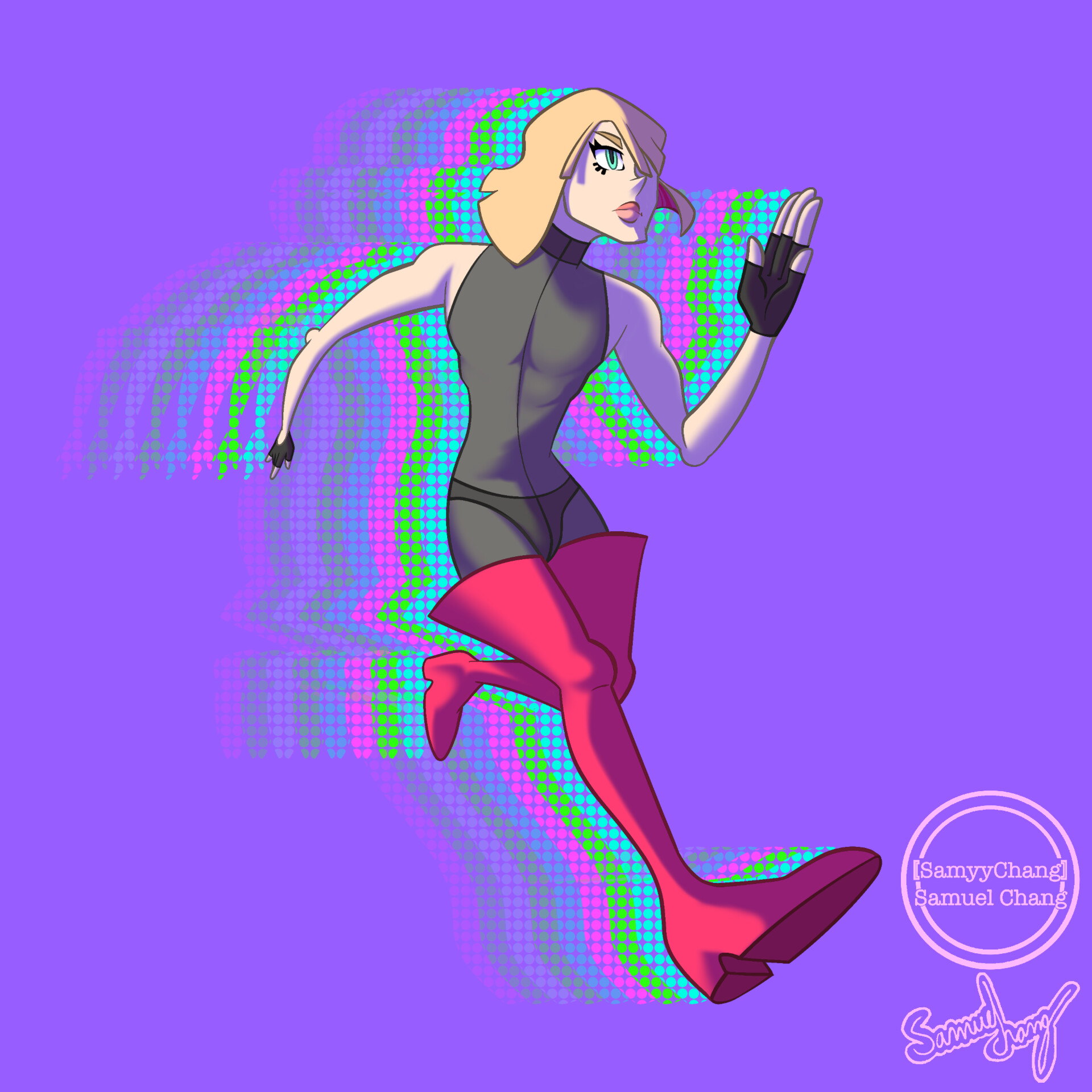 ArtStation - PrettyBoy Character Turnaround & Sheets - Sam Chang Bravo