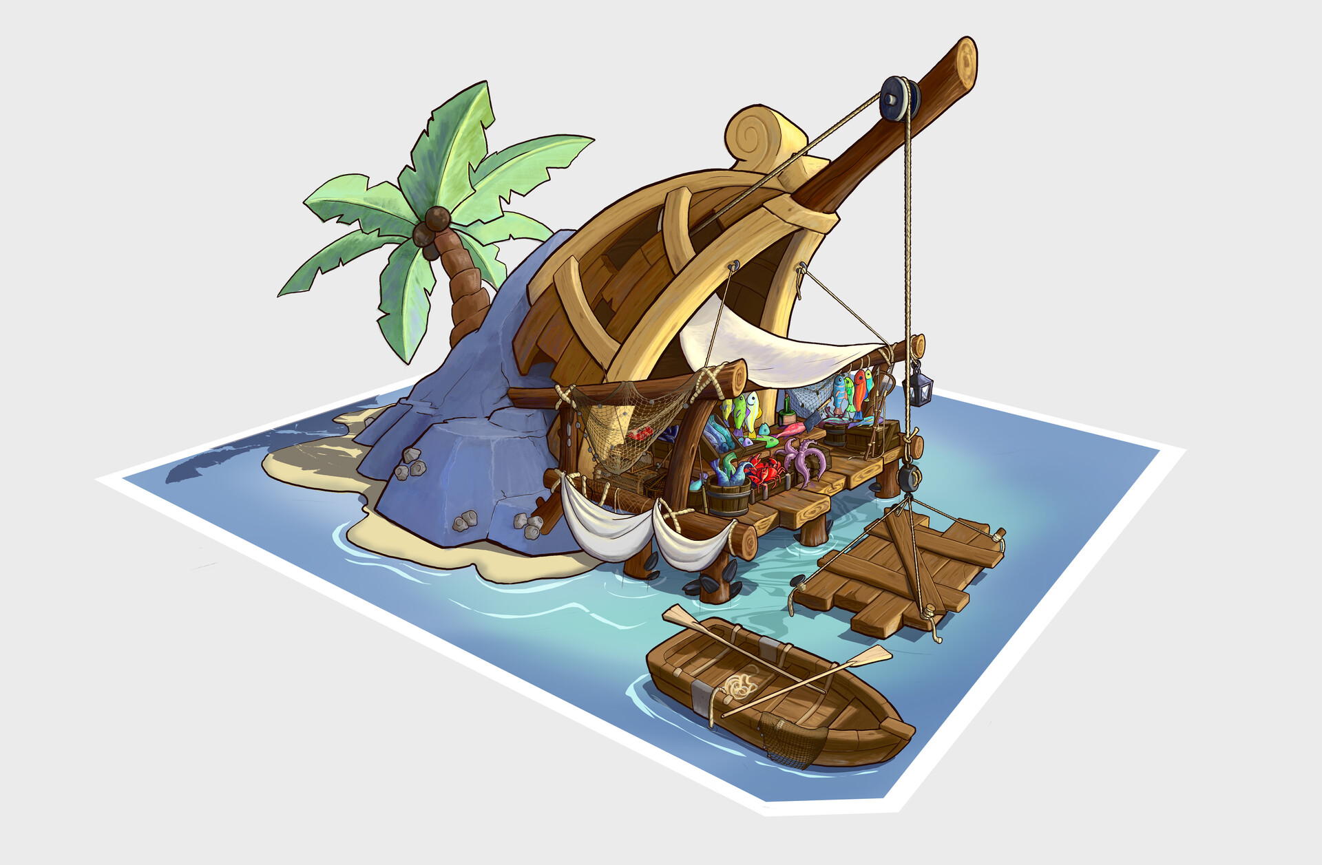 ArtStation - ShipWreck Fishmonger