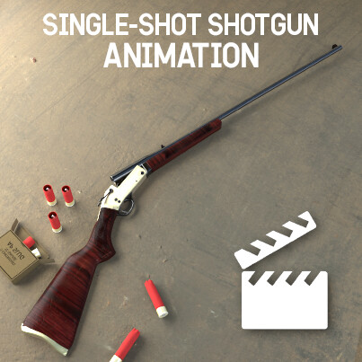 ArtStation - Single-Shot Shotgun Animation