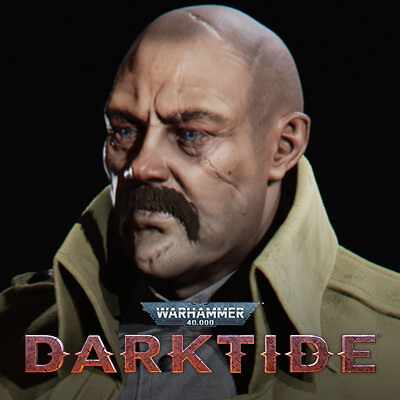 ArtStation - Warhammer 40.000: Darktide - Sergeant Major Morrow