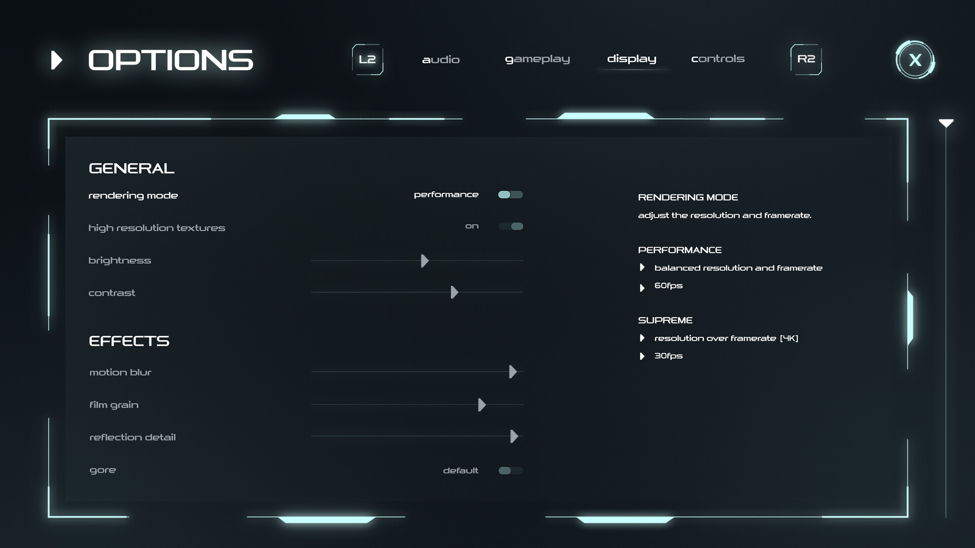 ArtStation - Sci-fi User Interface / Game Menu Concept
