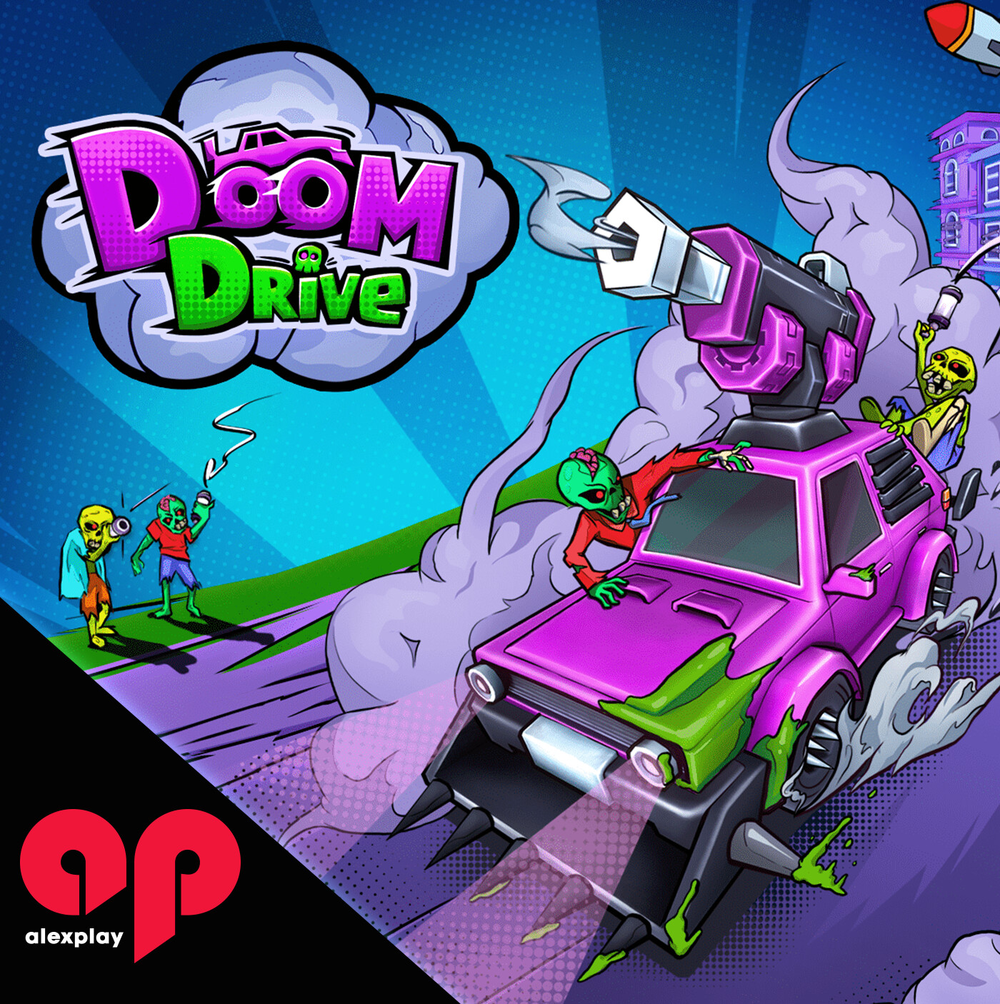 ArtStation - DoomDrive: cars vs zombies