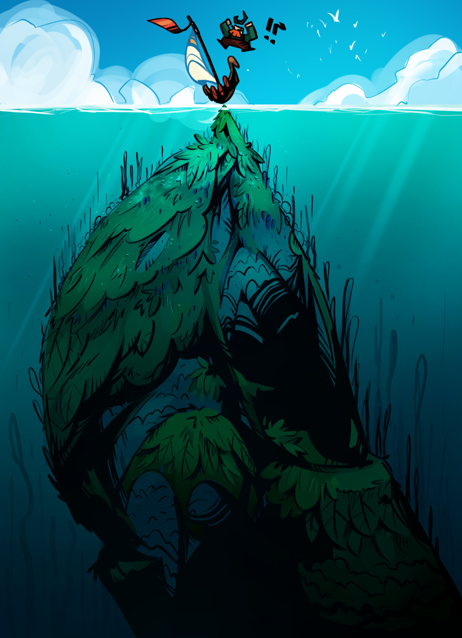 ArtStation - Awkward Viking Crash!