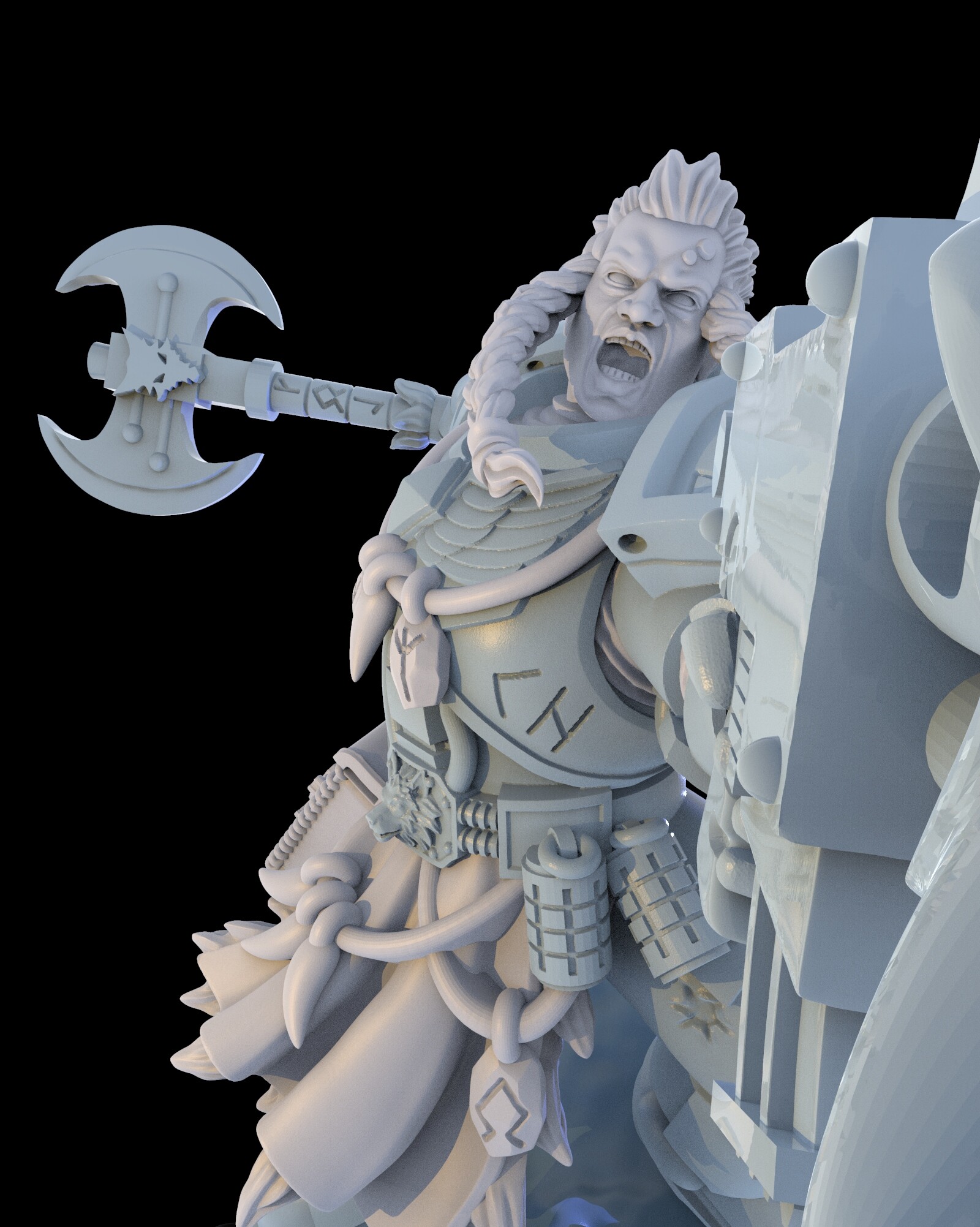 ArtStation - Space Wolf