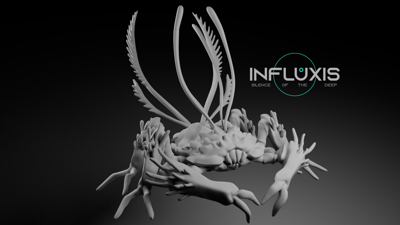ArtStation - Laugher creature model- Influxis