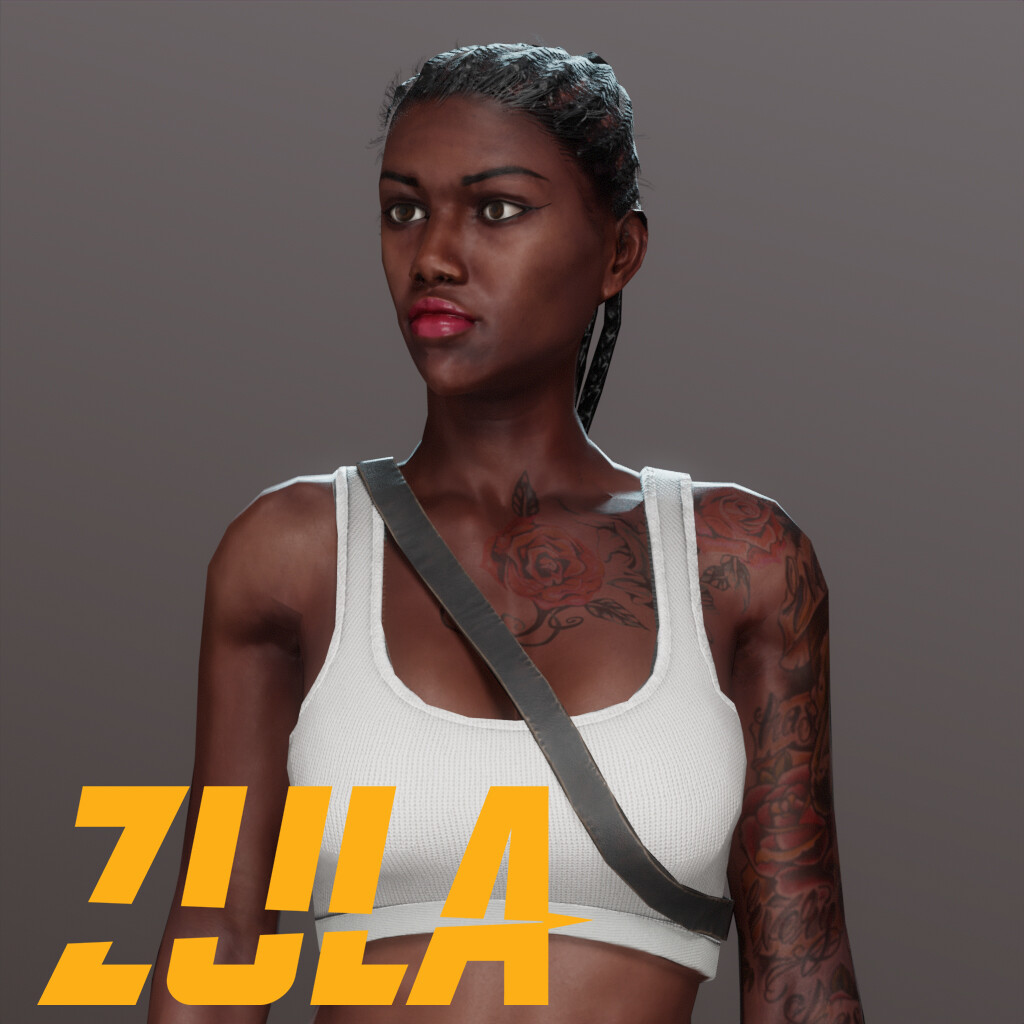 ArtStation - Zula - Game Character