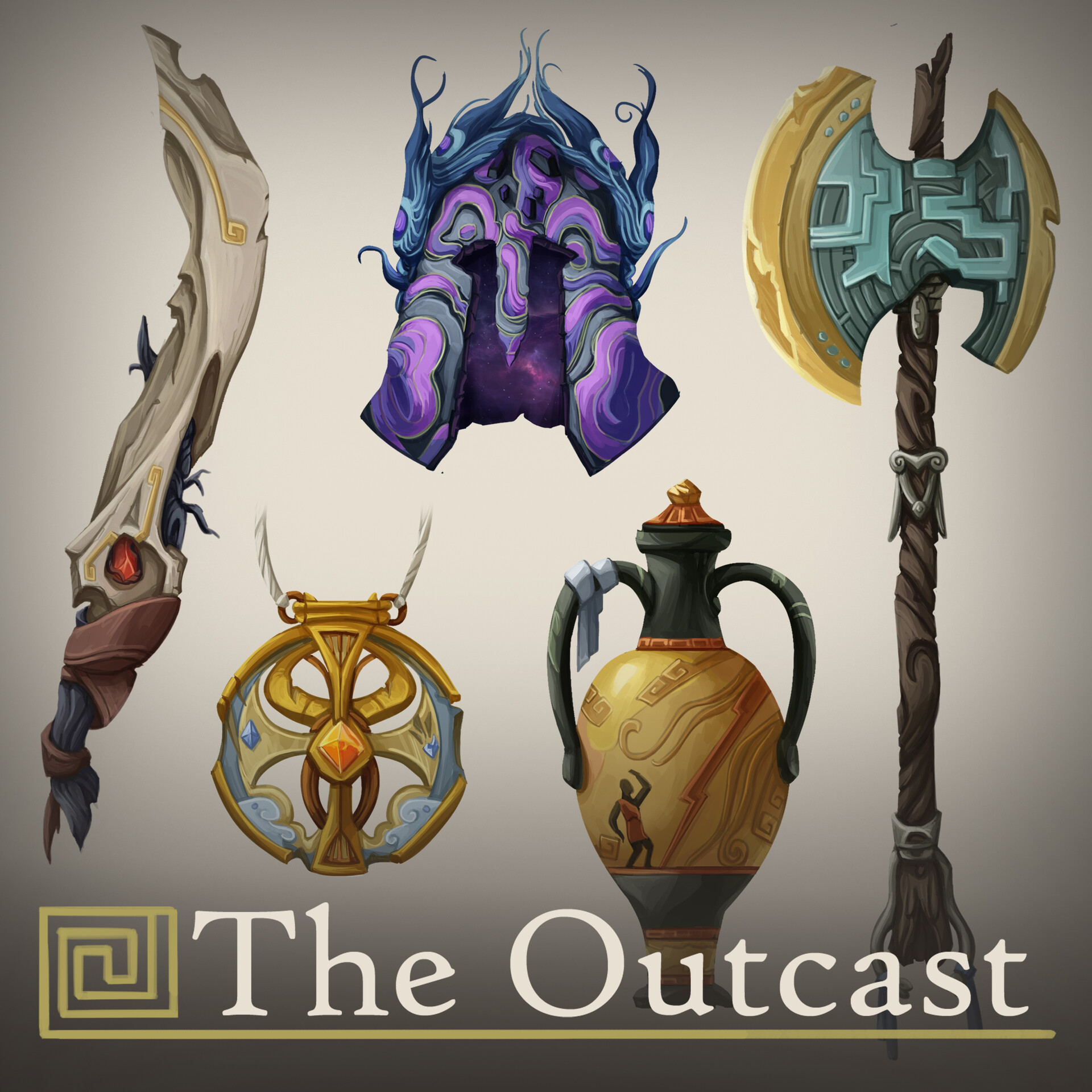 ArtStation - The Outcast - Prop Designs