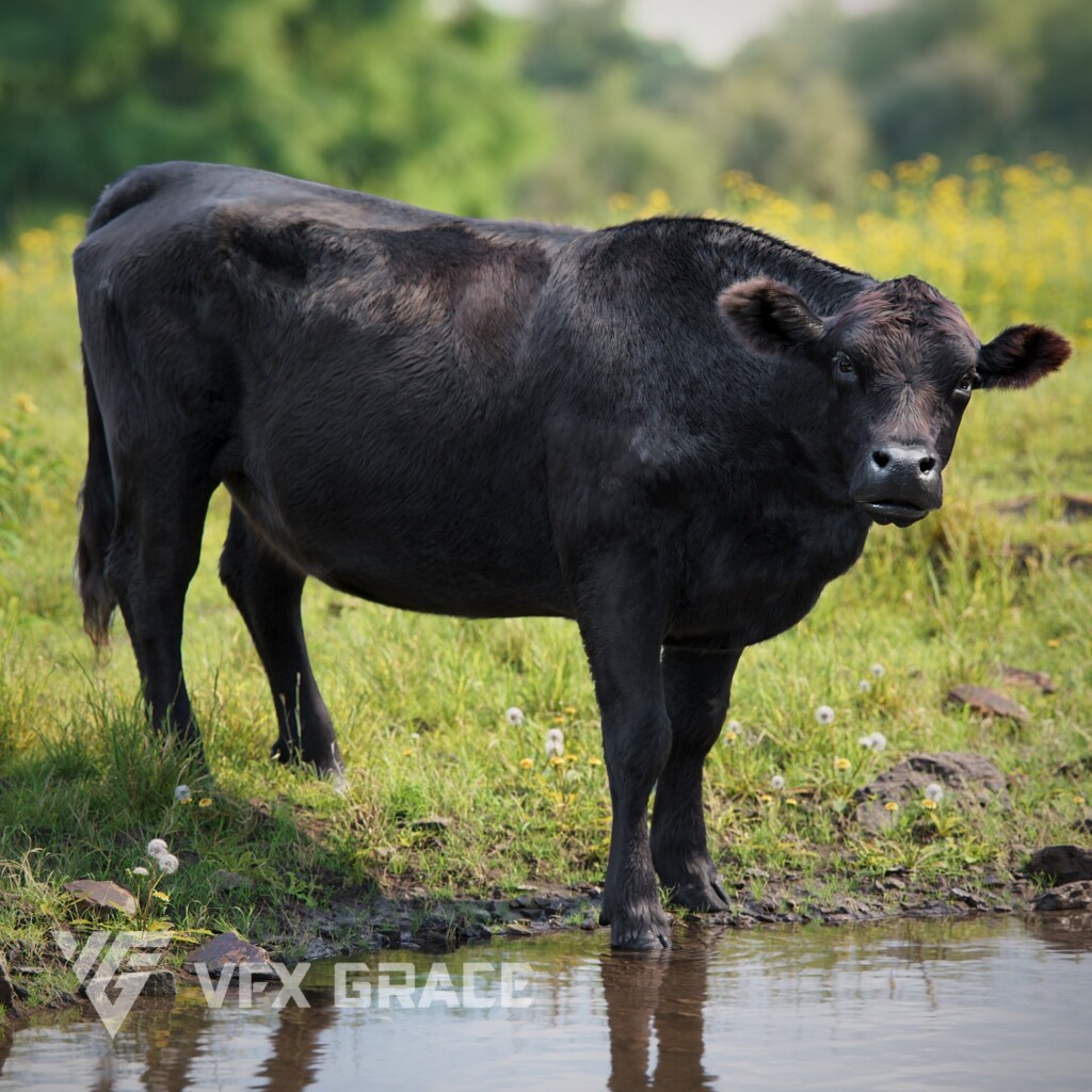 ArtStation - Black Cattle Animated