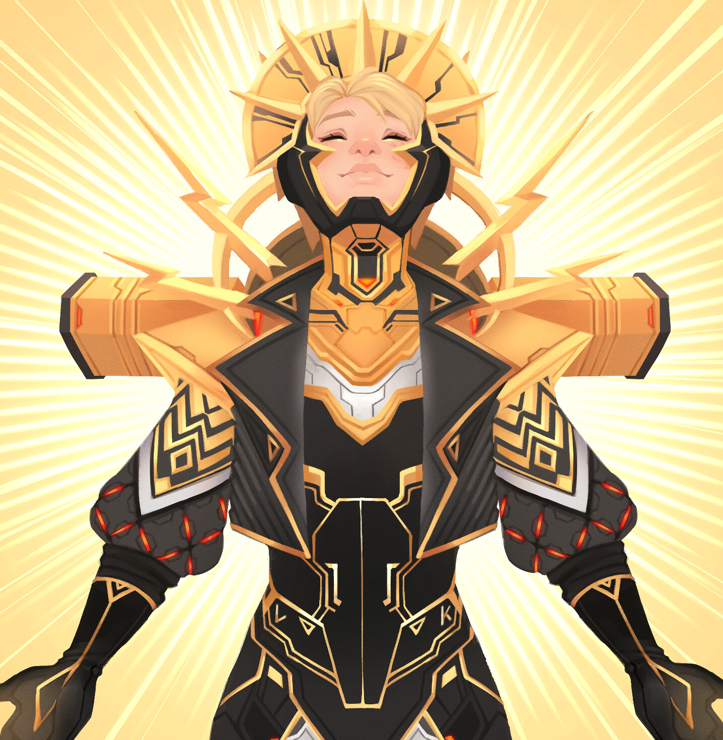 ArtStation - Featured Fan Art - Solar Static Wattson