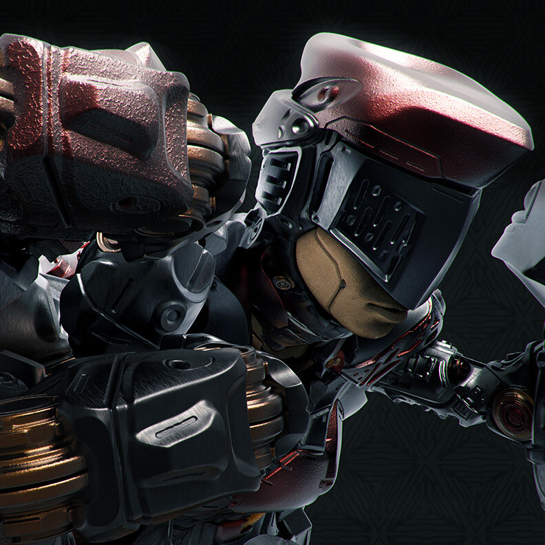 ArtStation - Seravi: The Red Pummeler