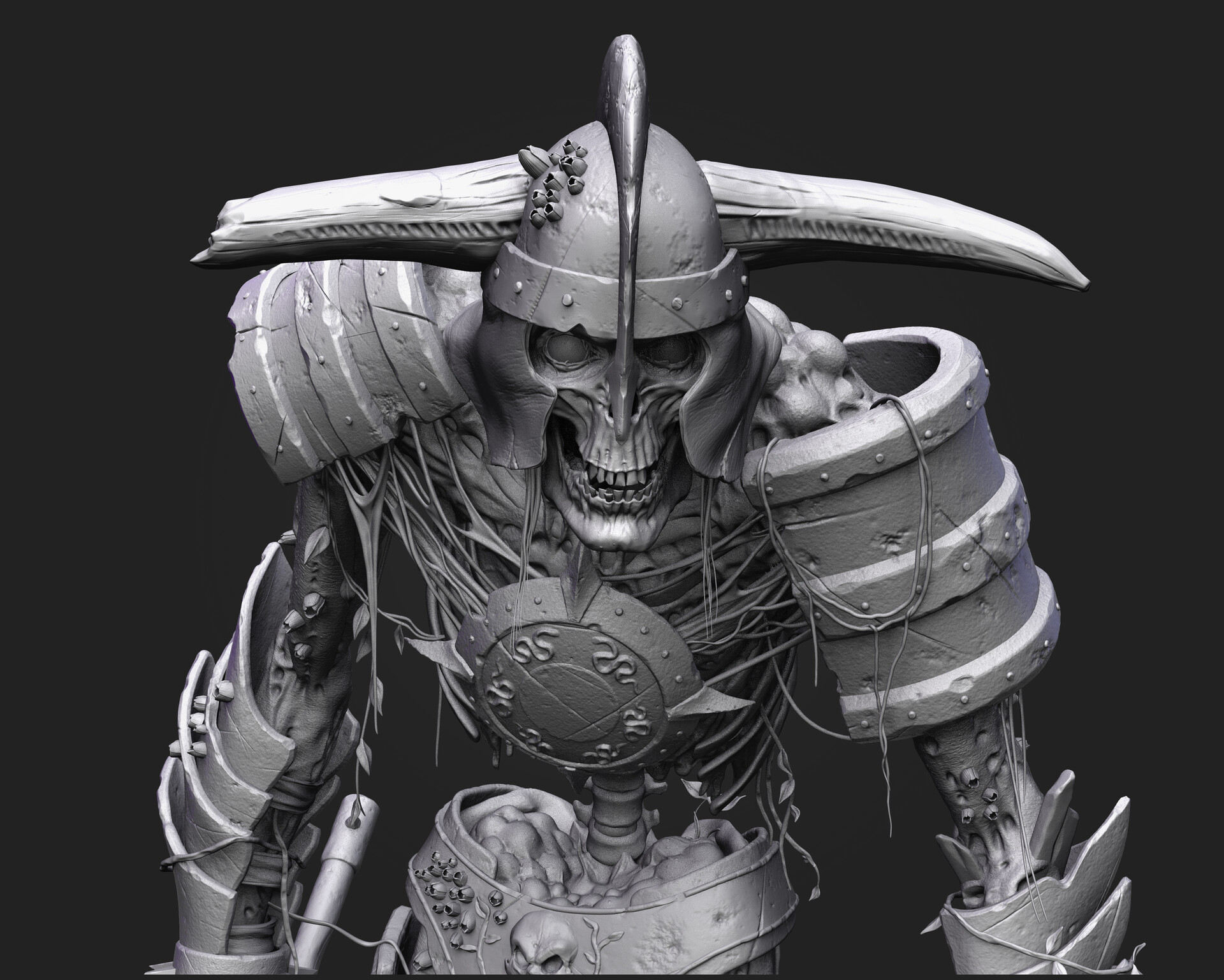 ArtStation - Undead Warrior