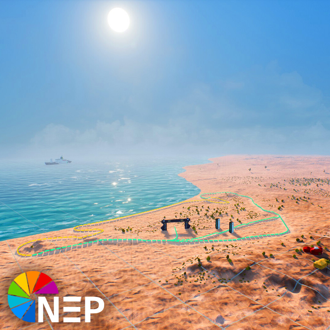 ArtStation - Extreme E - Racing Track & Terrain (UE4)