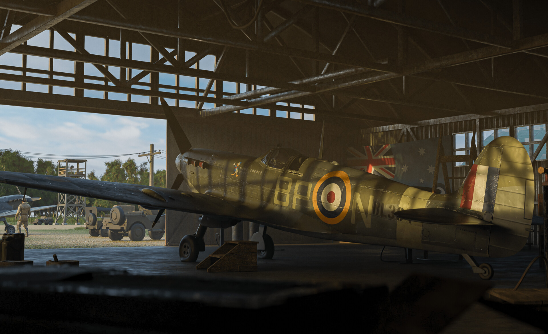 ArtStation - Spitfire Mk V(b)